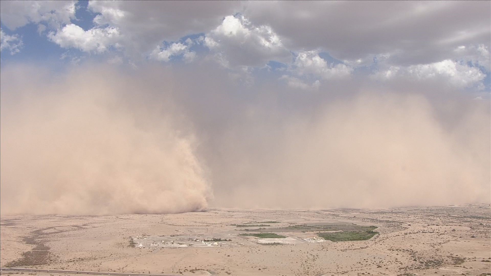 Here's what it looks like inside an Arizona dust storm | 12news.com