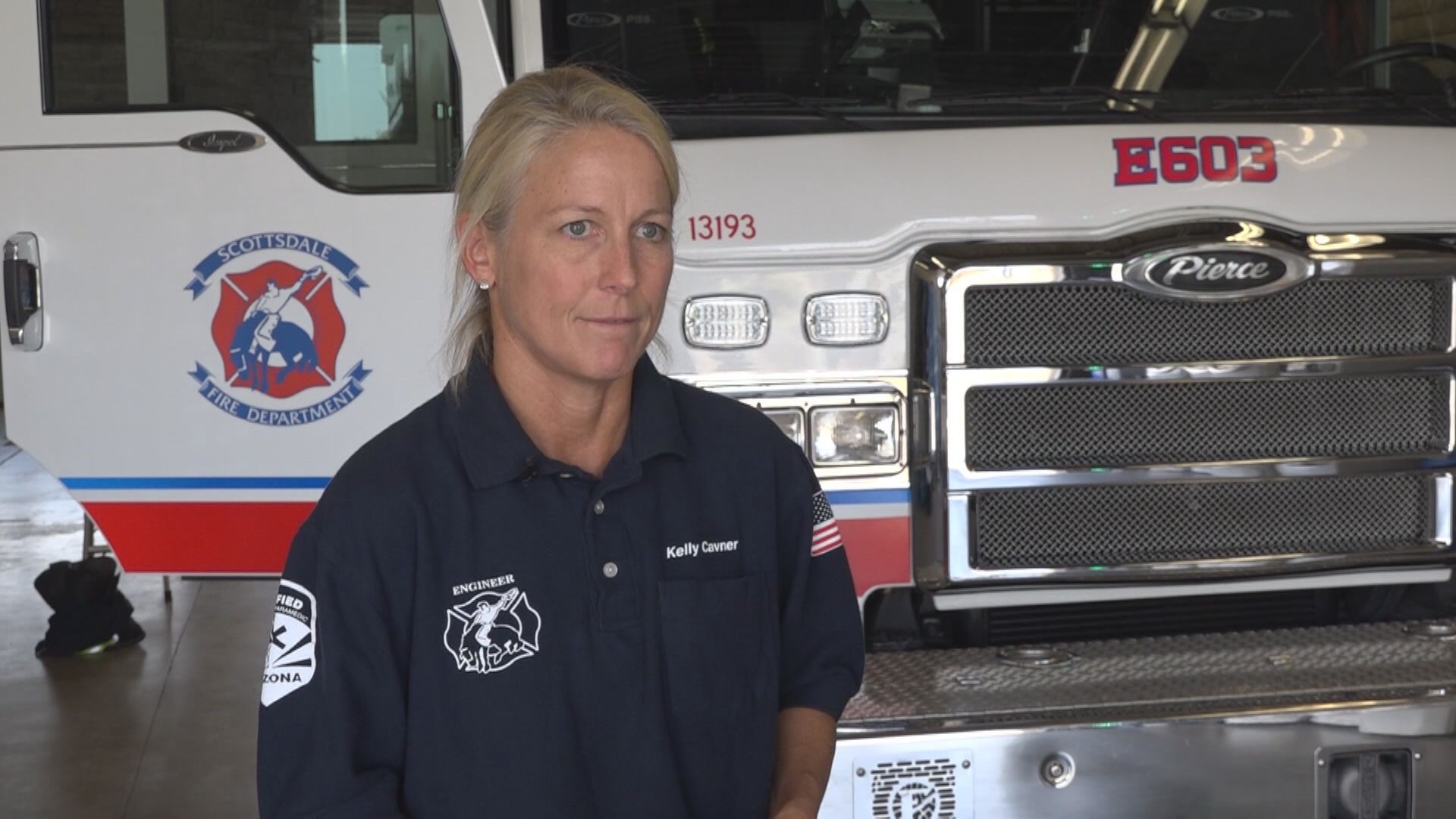 Scottsdale Fire Dept. welcomes 1st female captain | 12news.com