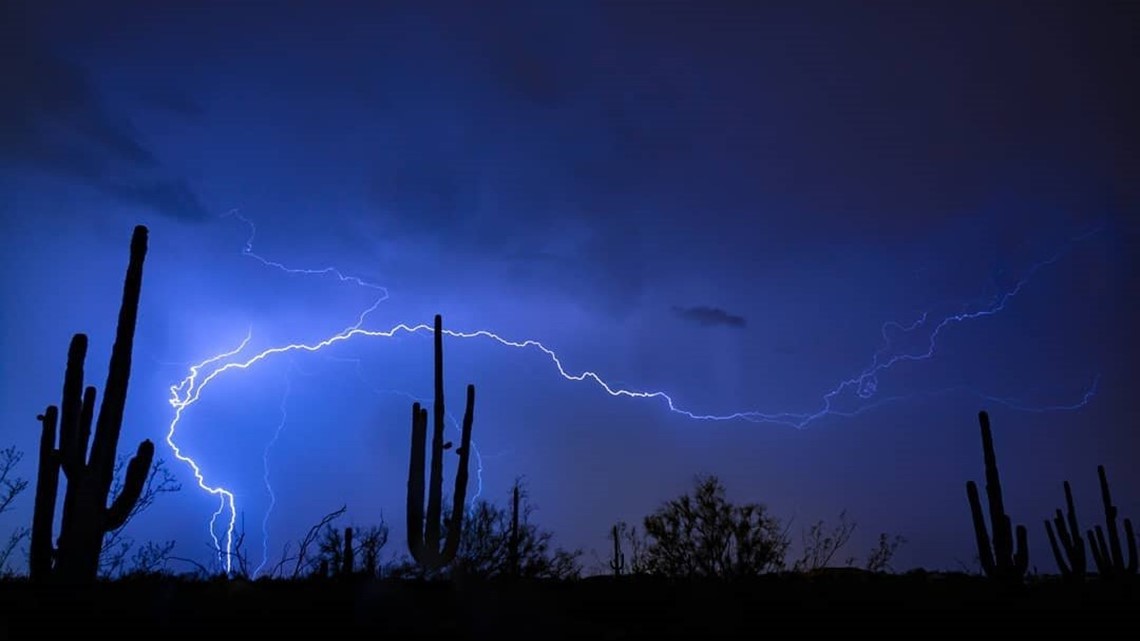 PHOTOS: Amazing lightning shots from Monsoon 2018 | 12news.com