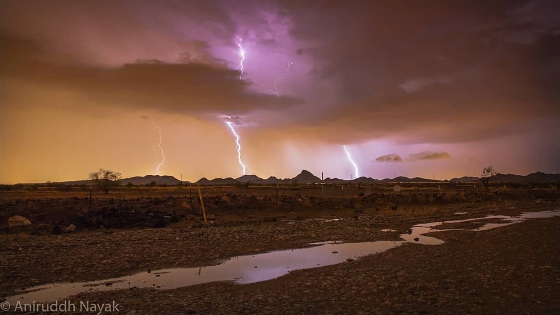 Monday's monsoon storm produced 35,000 lightning flashes across Arizona ...