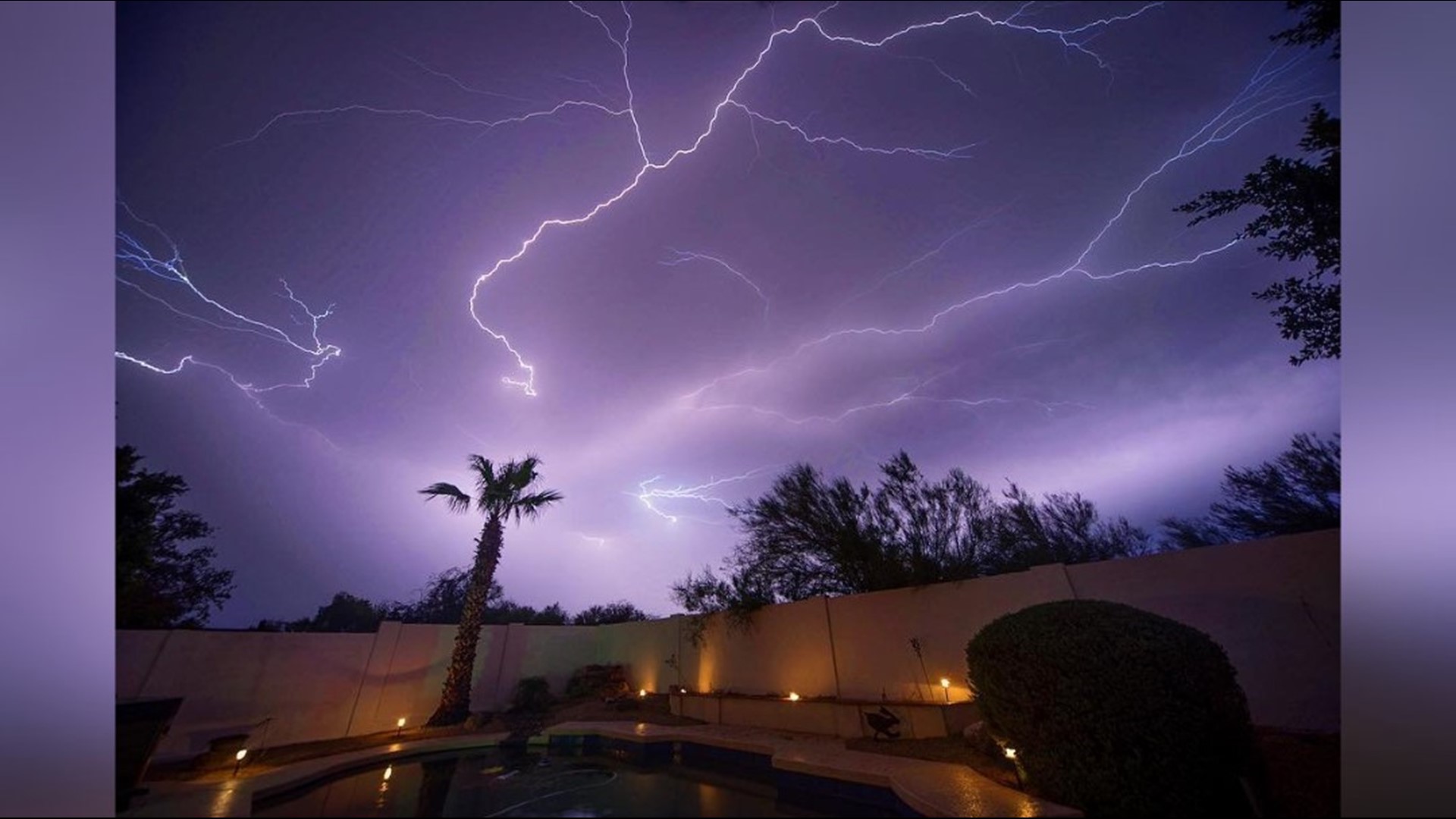 PHOTOS: Amazing lightning shots from Monsoon 2018 | 12news.com