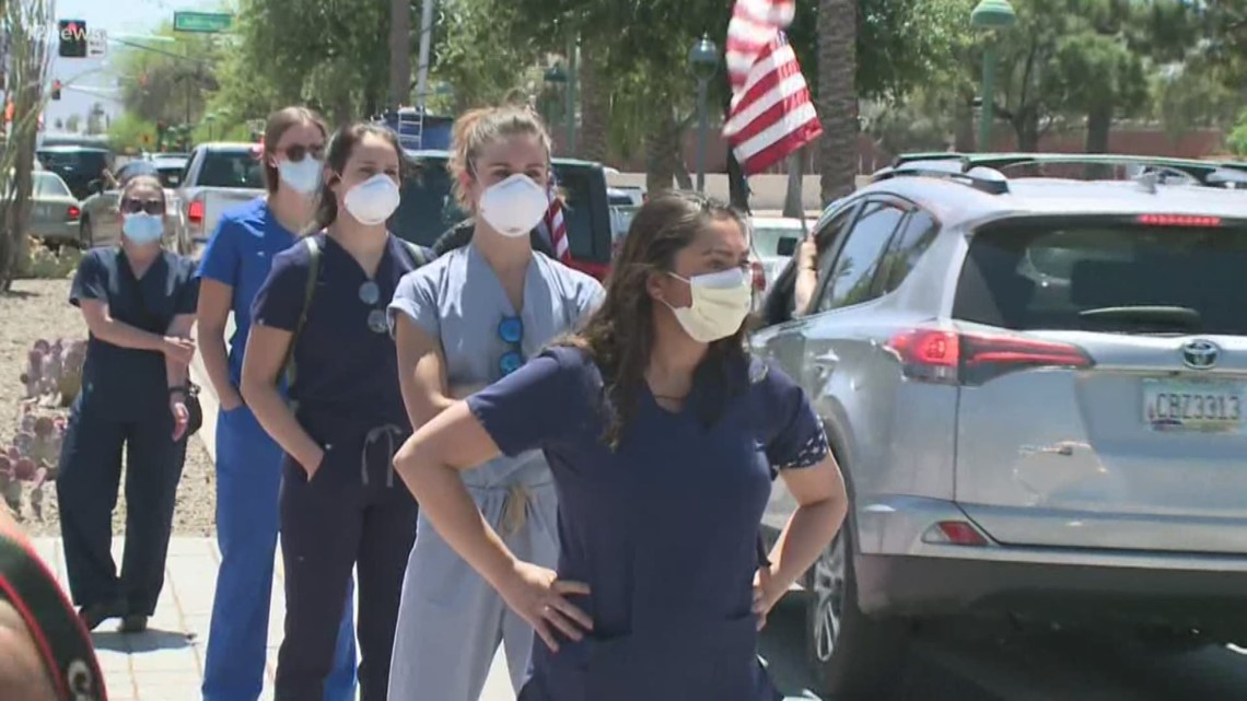 Arizona nurses hoping to change minds of those protesting state ...