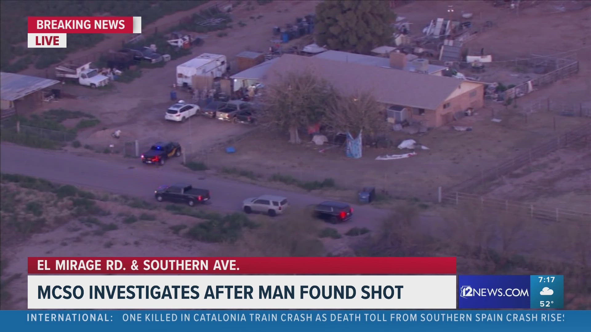 1 dead, 1 injured in Mesa shooting near US 60 | 12news.com