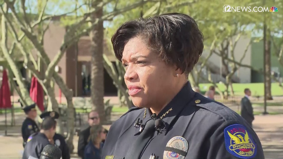 'He's a hero', Phoenix Police Chief Jeri Williams remembers fallen ...