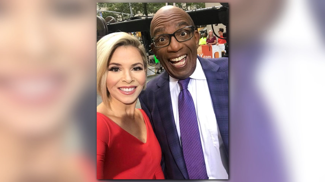Emma Jade behind the scenes of the Today Show: Al Roker thinks it's fun ...
