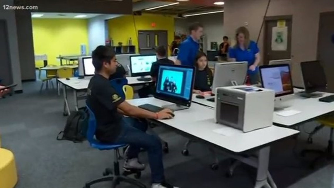 New teen tech center opens at Phoenix Boys & Girls Club | 12news.com