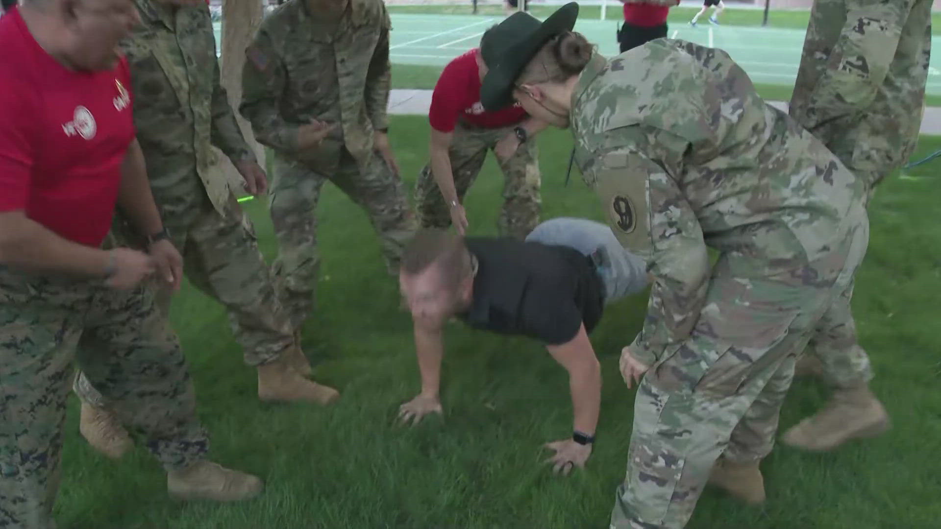 USAA employees experience military training firsthand | 12news.com