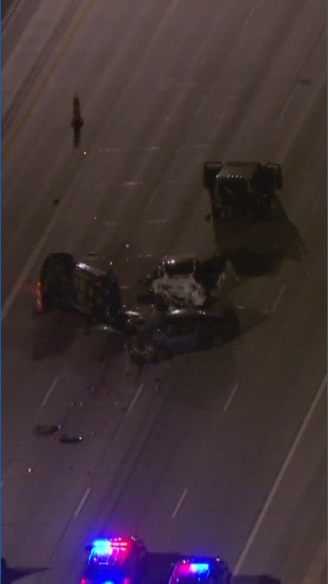 12-year-old boy dies after 5-vehicle crash along southbound Loop 101 ...