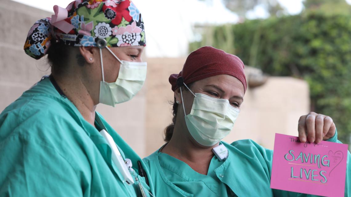 Send letters to workers on frontlines of coronavirus pandemic | 12news.com