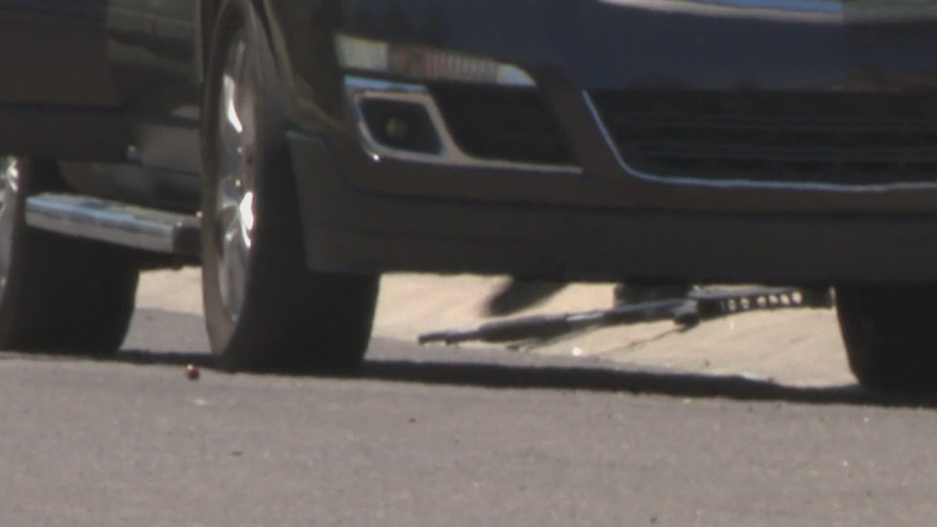 Suspect with knife who was chasing after a man was shot and killed by ...