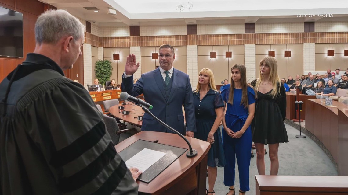 Thomas Intrieri selected as new Peoria police chief | 12news.com