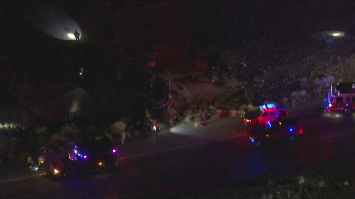 Eastbound lanes of I-10 closed in Buckeye after crash | 12news.com