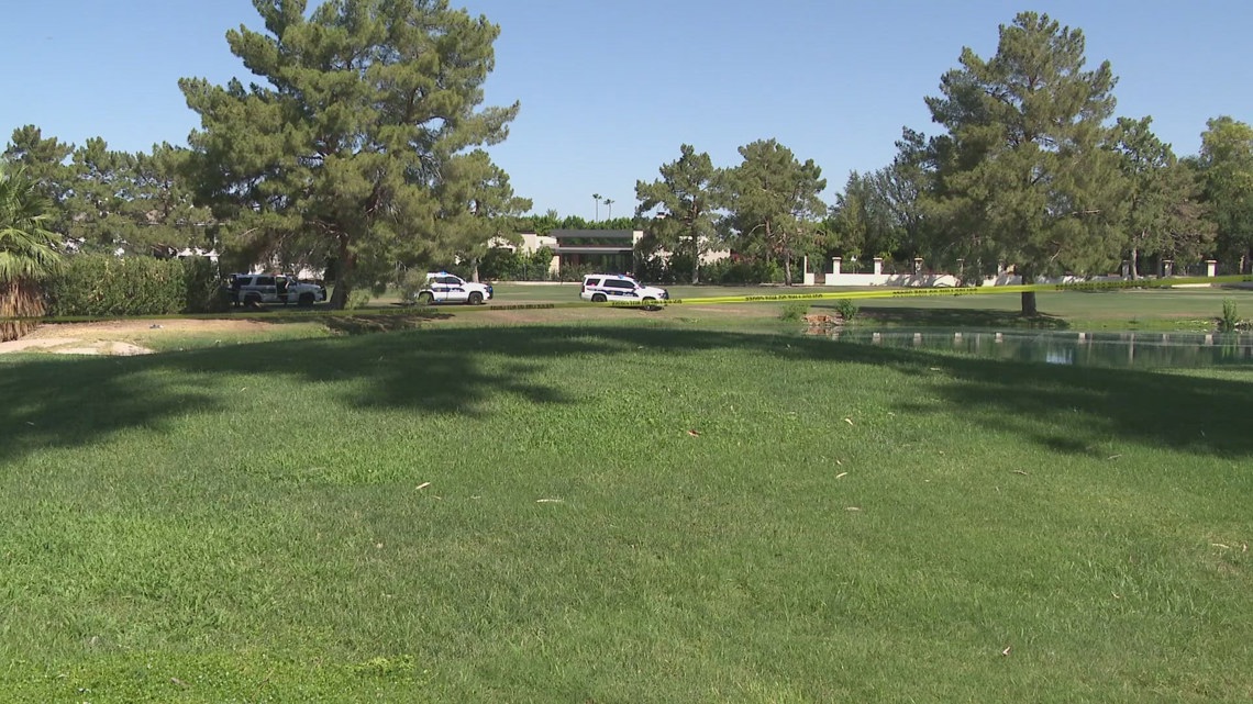 Police investigating a dead body found in Phoenix golf course pond ...