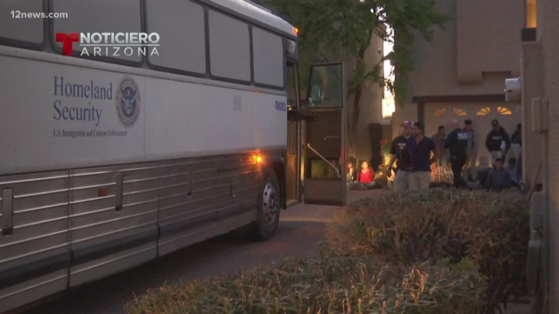 More than 30 detained in ICE raid on Phoenix house | 12news.com