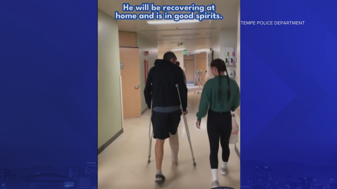 Tempe police officer released from hospital | 12news.com