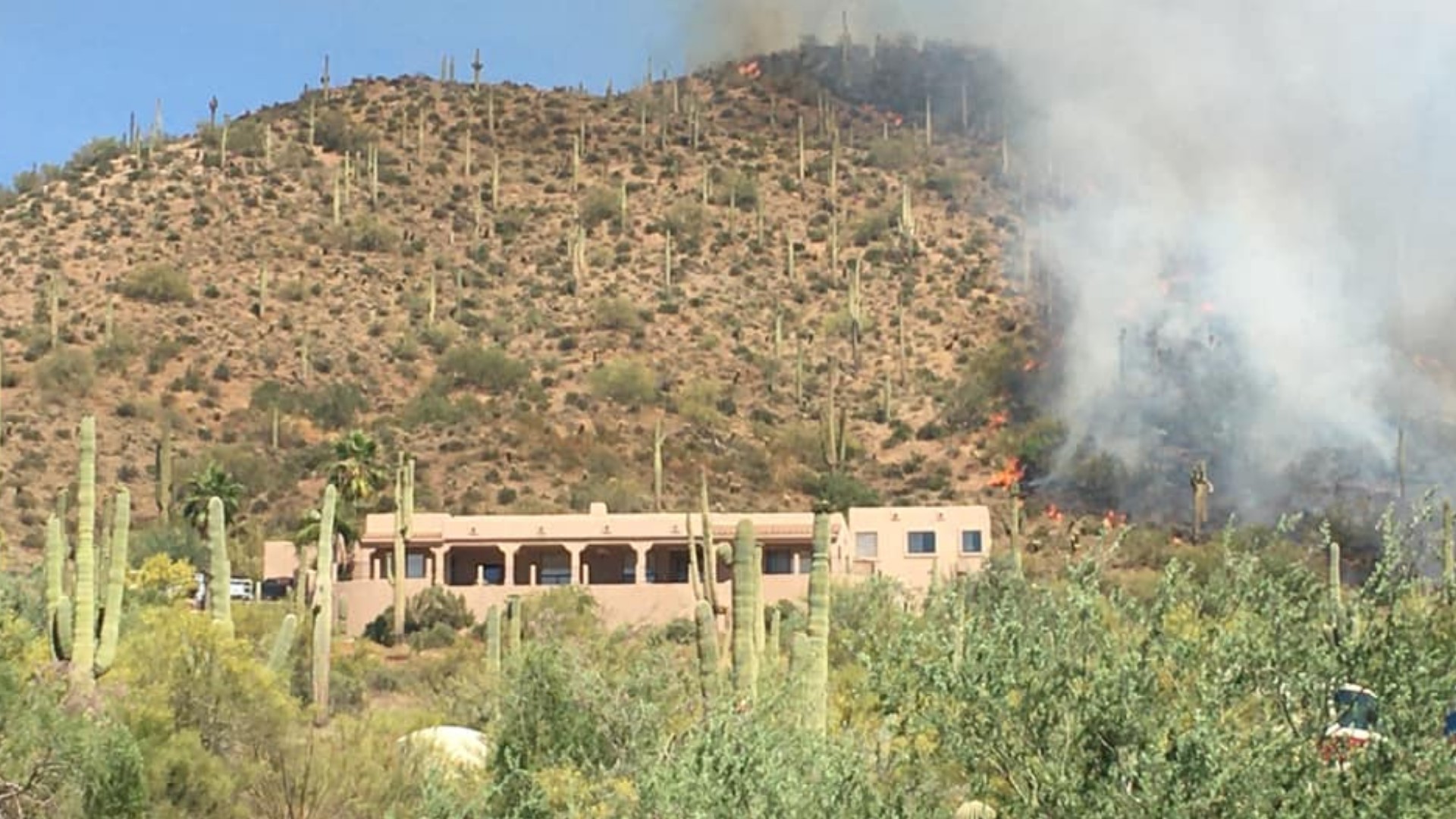 Officials: Human-caused north Phoenix brush fire is 80% contained ...