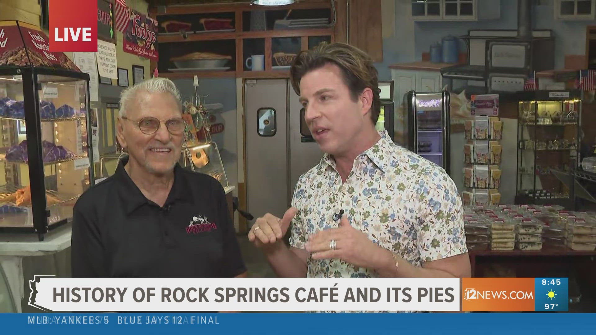 Learn about the history of Rock Springs Cafe and its pies | 12news.com