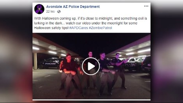 Avondale Police Department channels ‘Thriller’ in Halloween safety ...