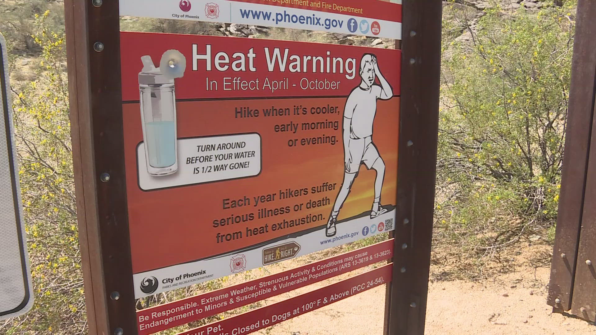 Phoenix keeps most South Mountain trails open amid heat warnings ...