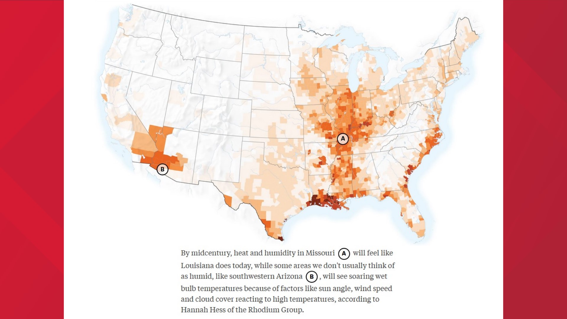 Study says climate change may make 6 AZ counties uninhabitable | 12news.com