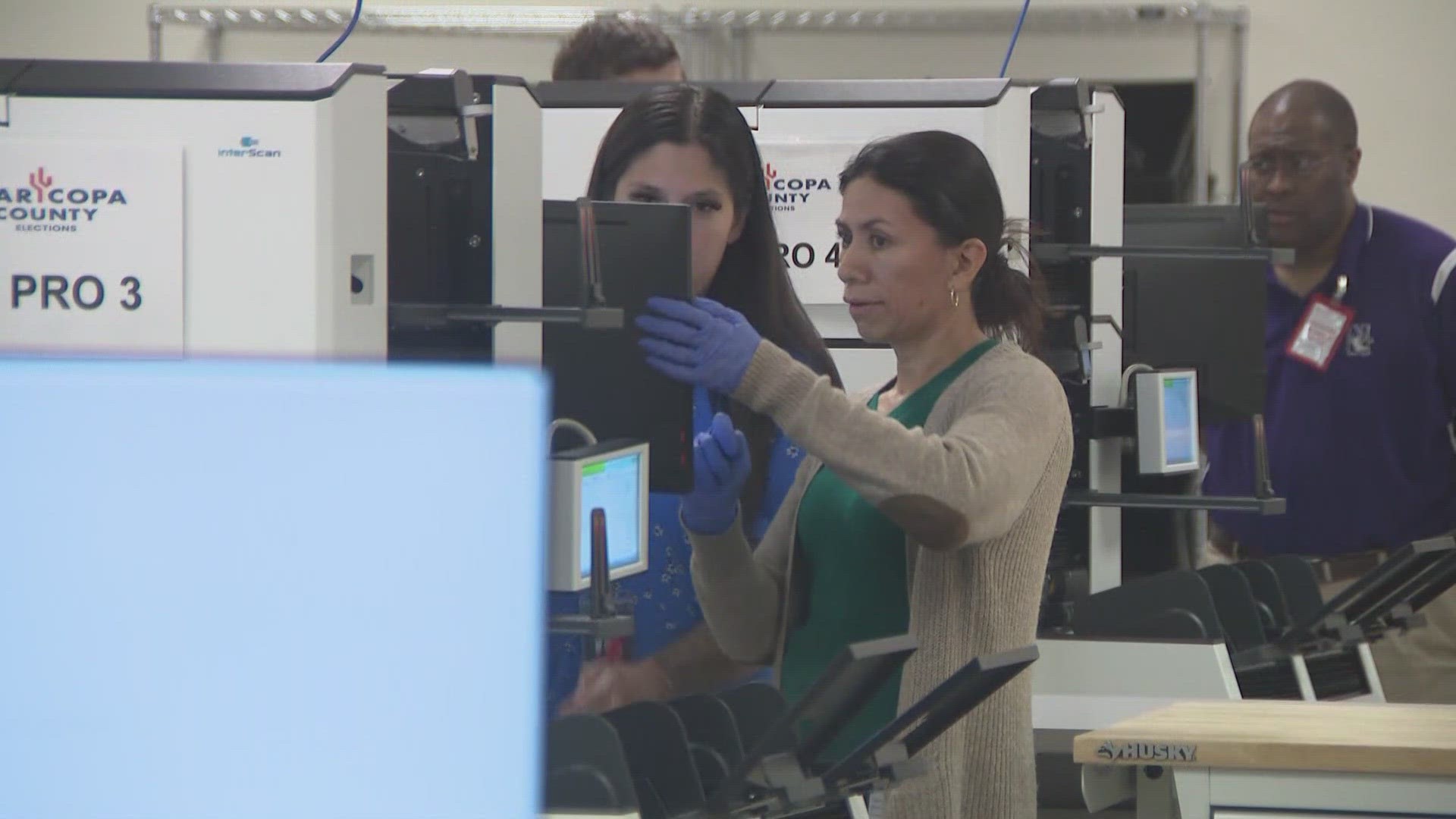 Maricopa County holds accuracy test for ballot counting machines ...