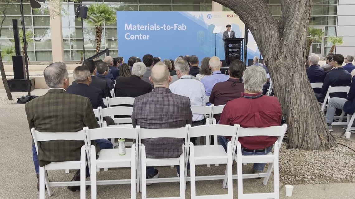 ASU unveils new Materials-to-Fab Center | 12news.com
