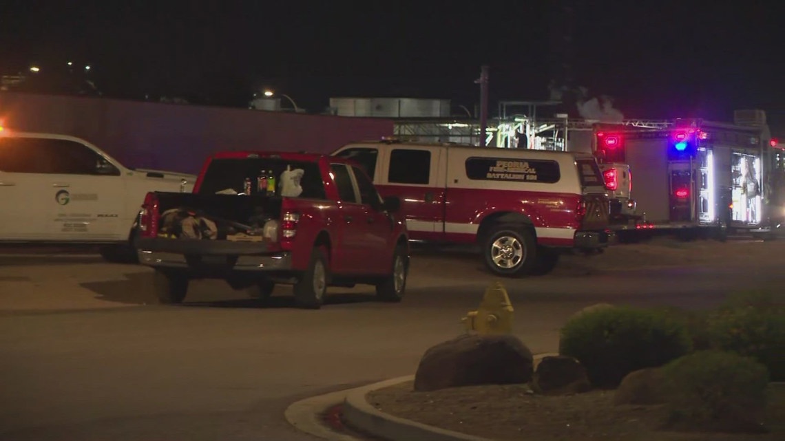 Multiple agencies respond to battery storage fire | 12news.com