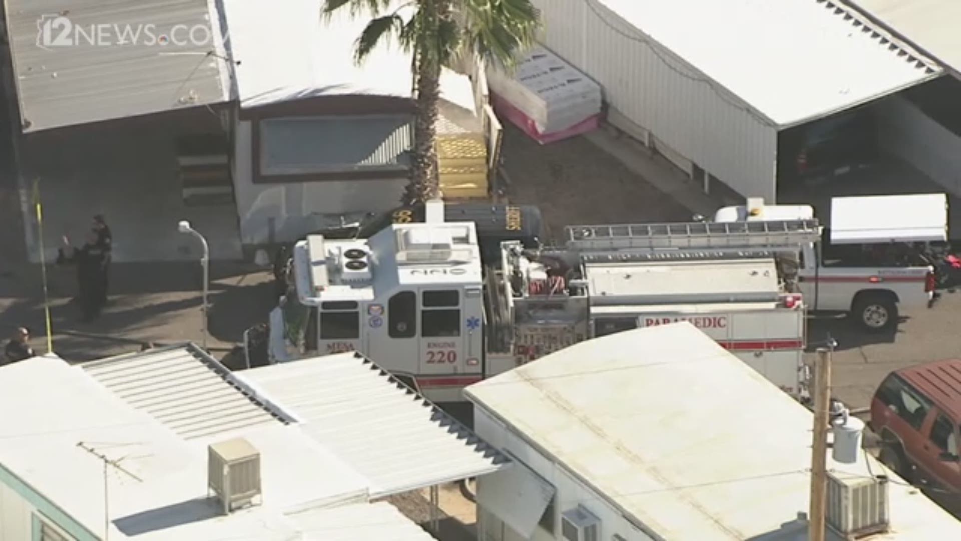 Mesa police identify woman killed in Thursday mobile-home fire | 12news.com