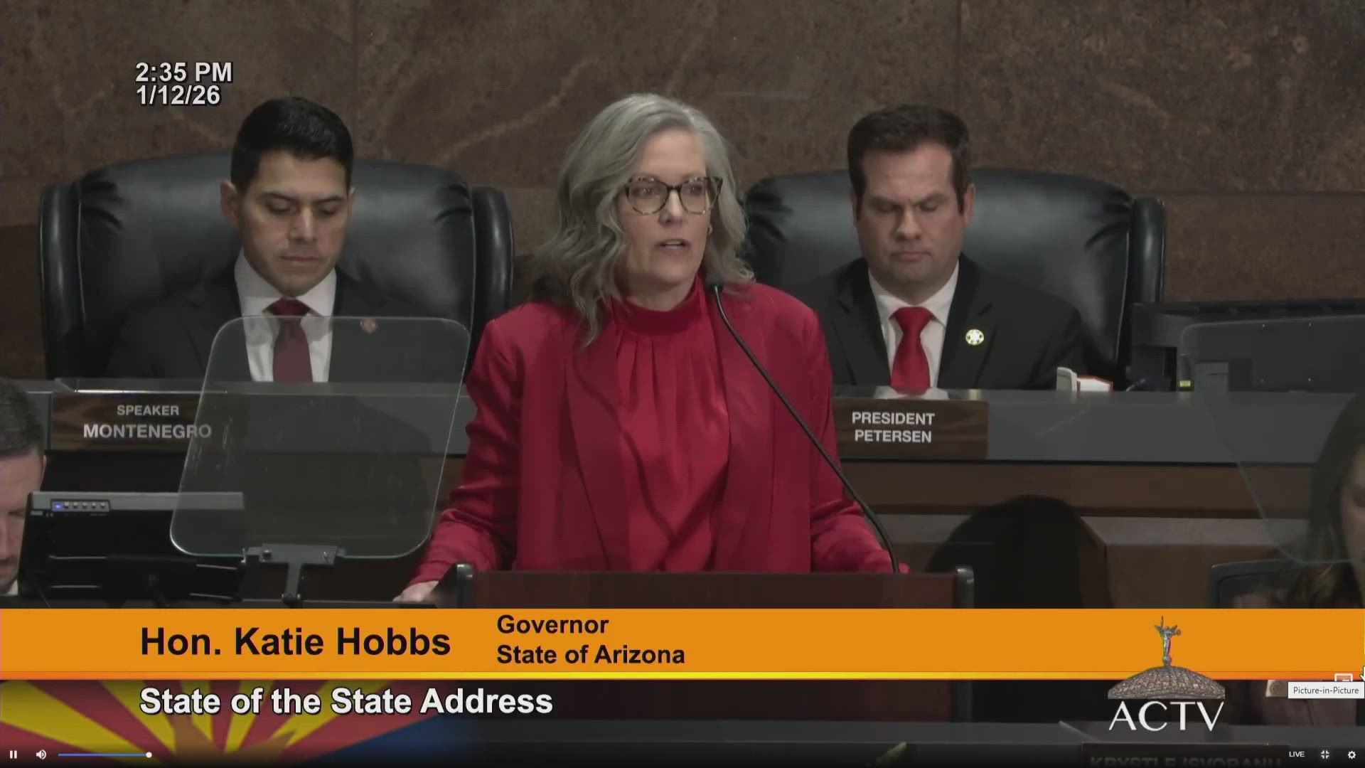 Water, taxes, ESA funding outlined by Gov. Hobbs in her State of the ...