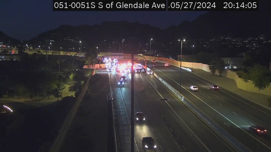 State Route 51 southbound closed at Glendale Avenue due to deadly crash ...