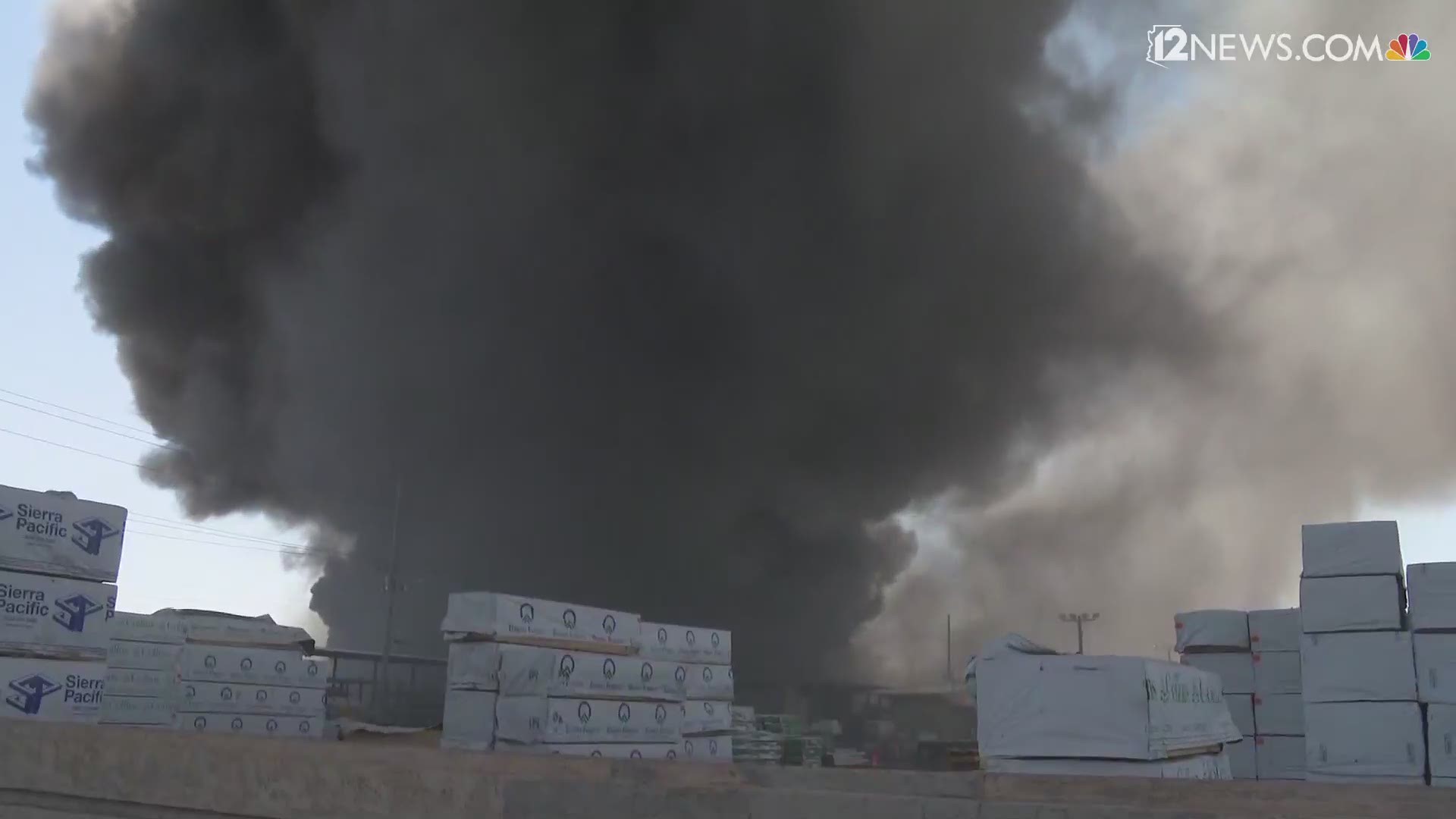 Fire burns through several buildings in Phoenix | 12news.com