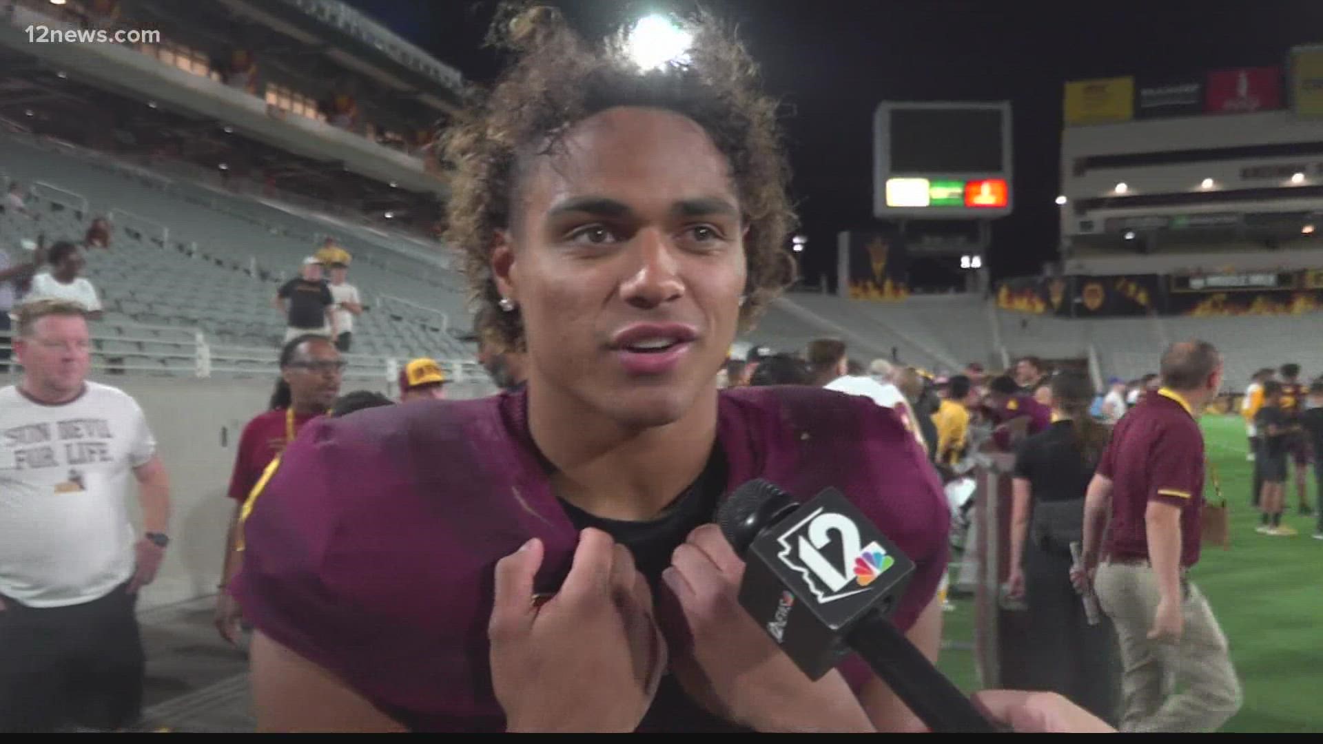 ASU football holds spring showcase ahead of 2022 season | 12news.com