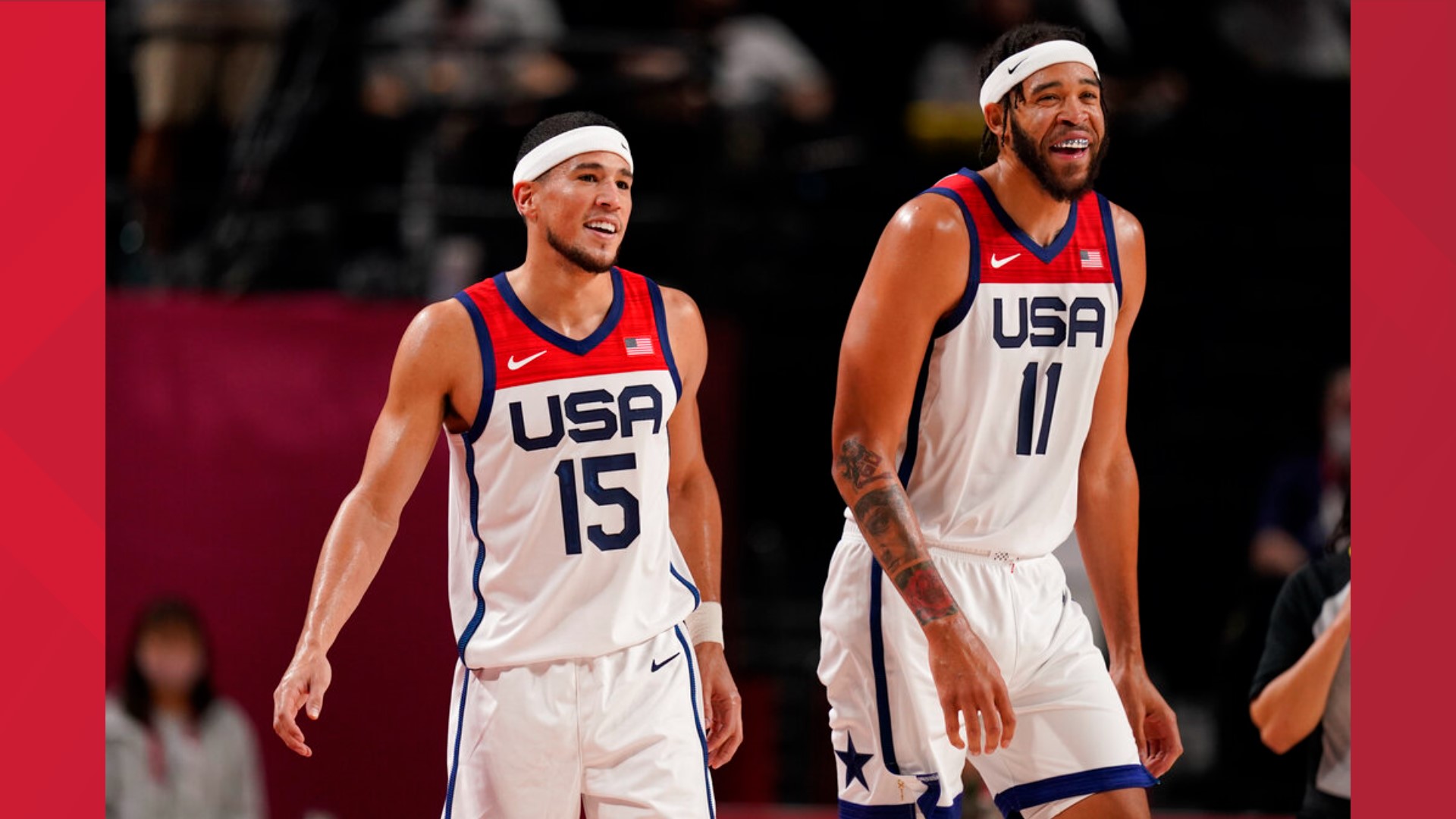 Olympics basketball: Booker scores big in Team USA win over Iran ...