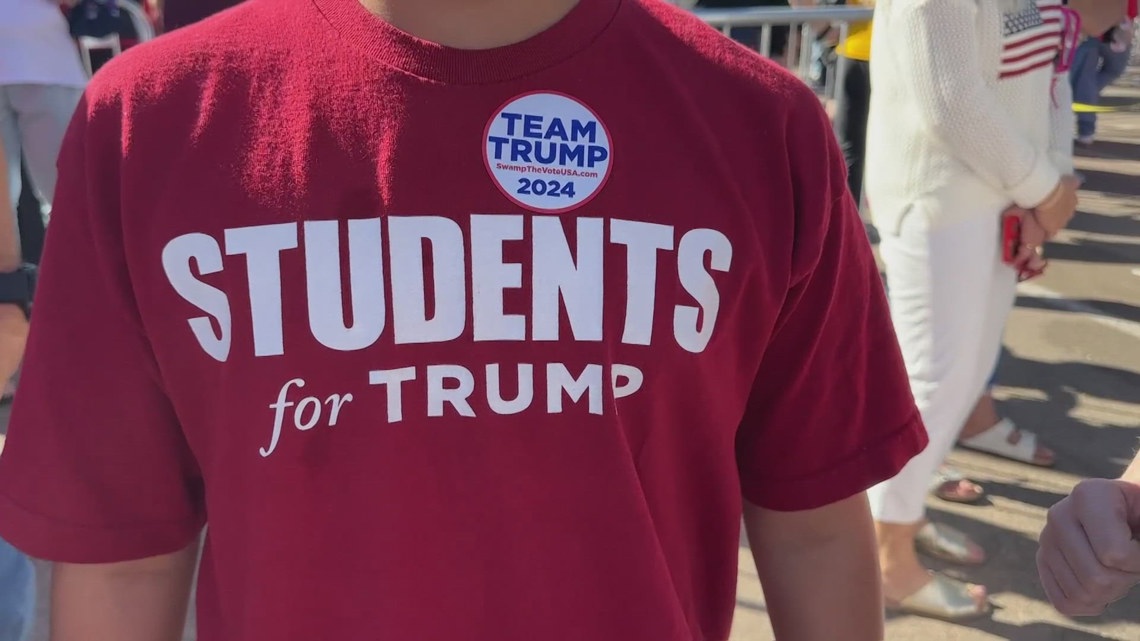 Trump talks mass deportations, 'anger' at Arizona rally | 12news.com