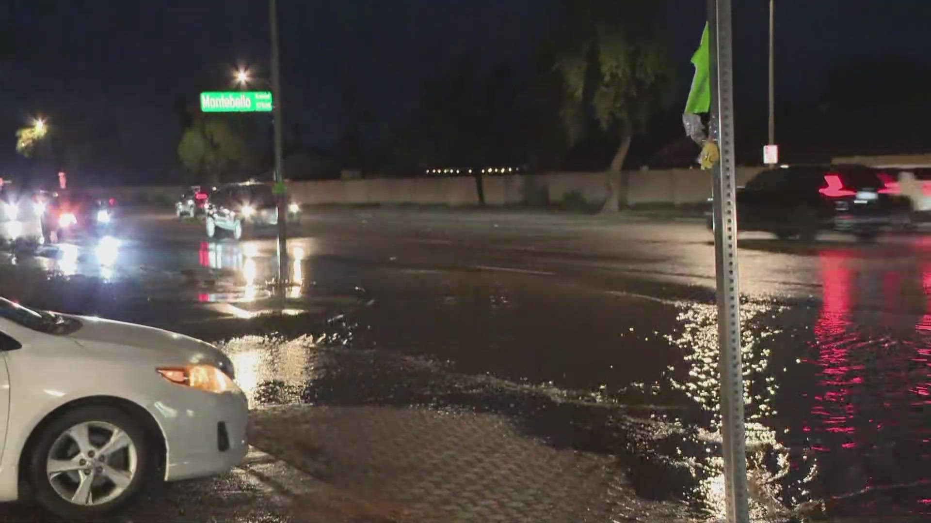 Flooding from recent rain forces road closures in parts of the Valley ...