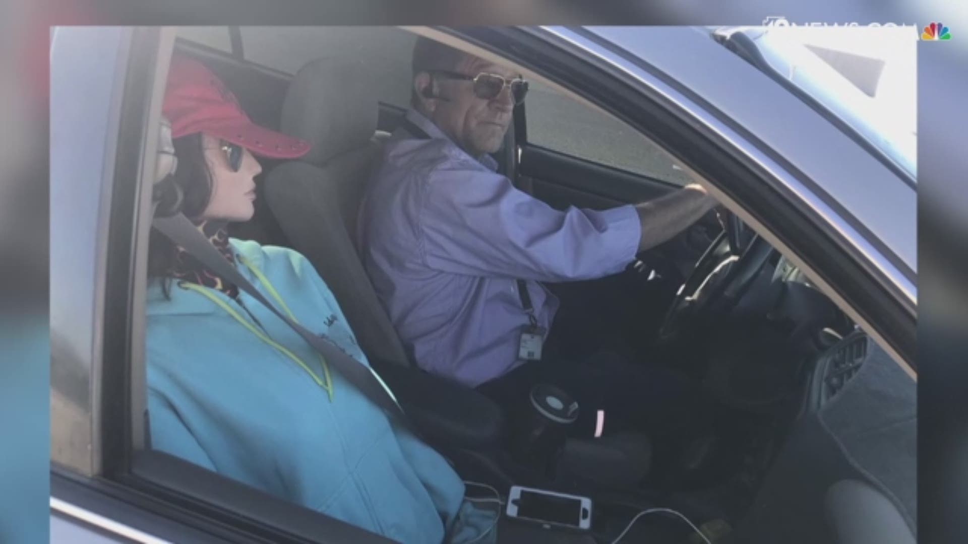 DPS says more people getting caught with dummies in HOV lanes | 12news.com