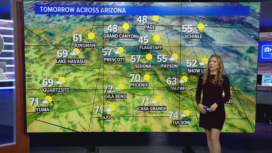 Monday evening forecast 1/13/2020 | 12news.com