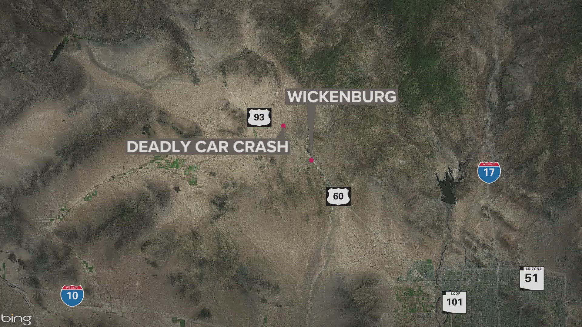 Deadly crash on US 93 in Arizona | 12news.com