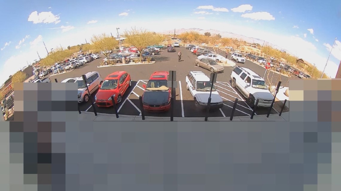 Caught on camera: Security guard fires gun at man he was supposed to ...