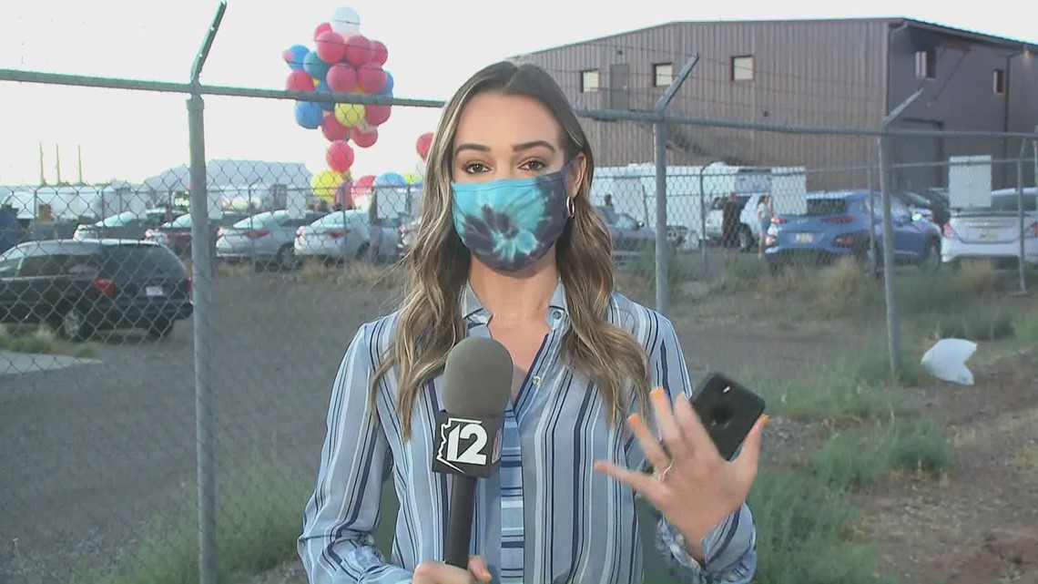 12 News' Bianca Buono live in Page ahead of David Blaine's latest stunt ...