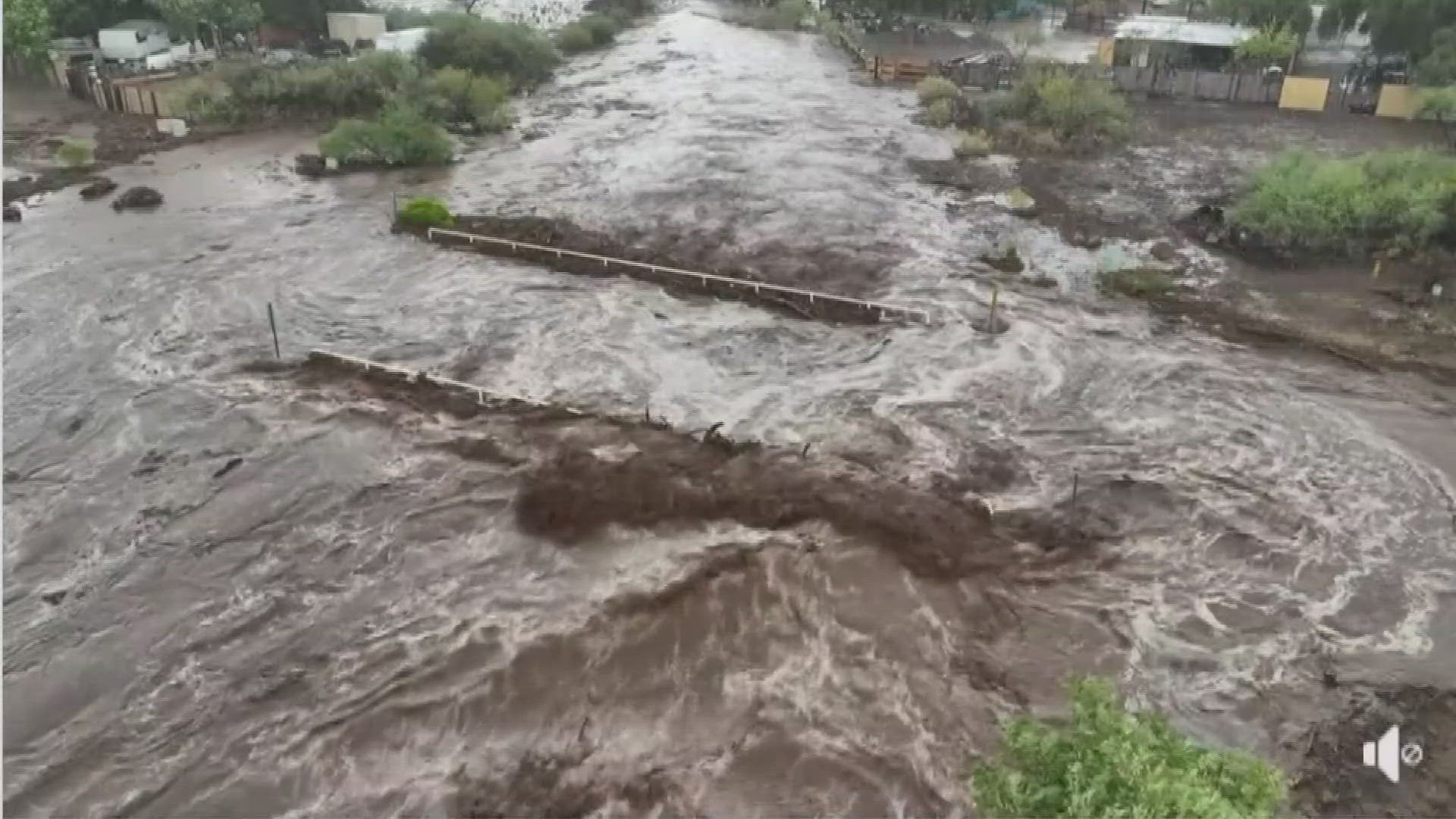 Monsoon storms bring flash flooding to Yavapai County | 12news.com