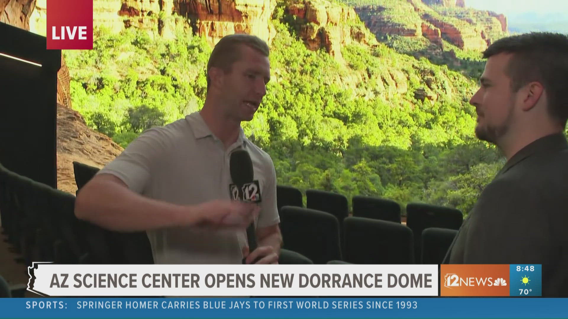 Arizona Science Center opens the new Dorrance Dome | 12news.com