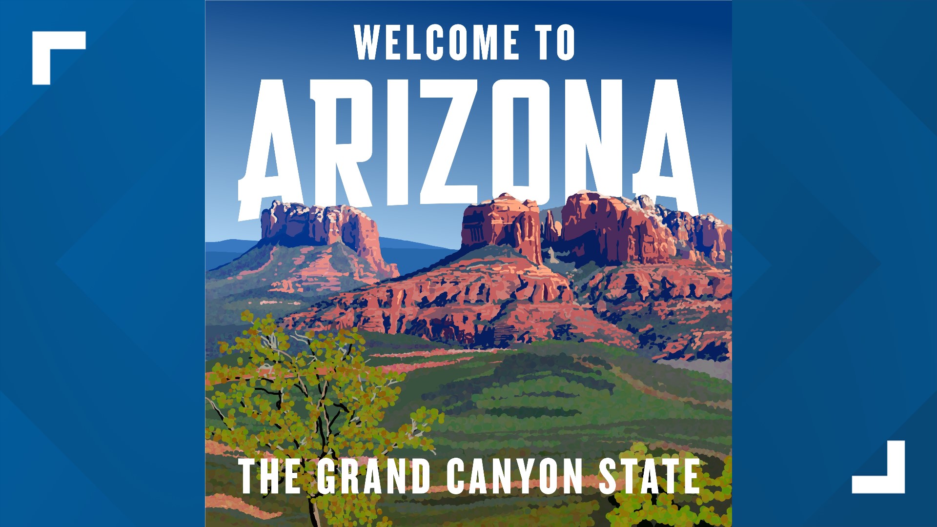 Arizona welcomes drivers to the state with new highway signs | 12news.com