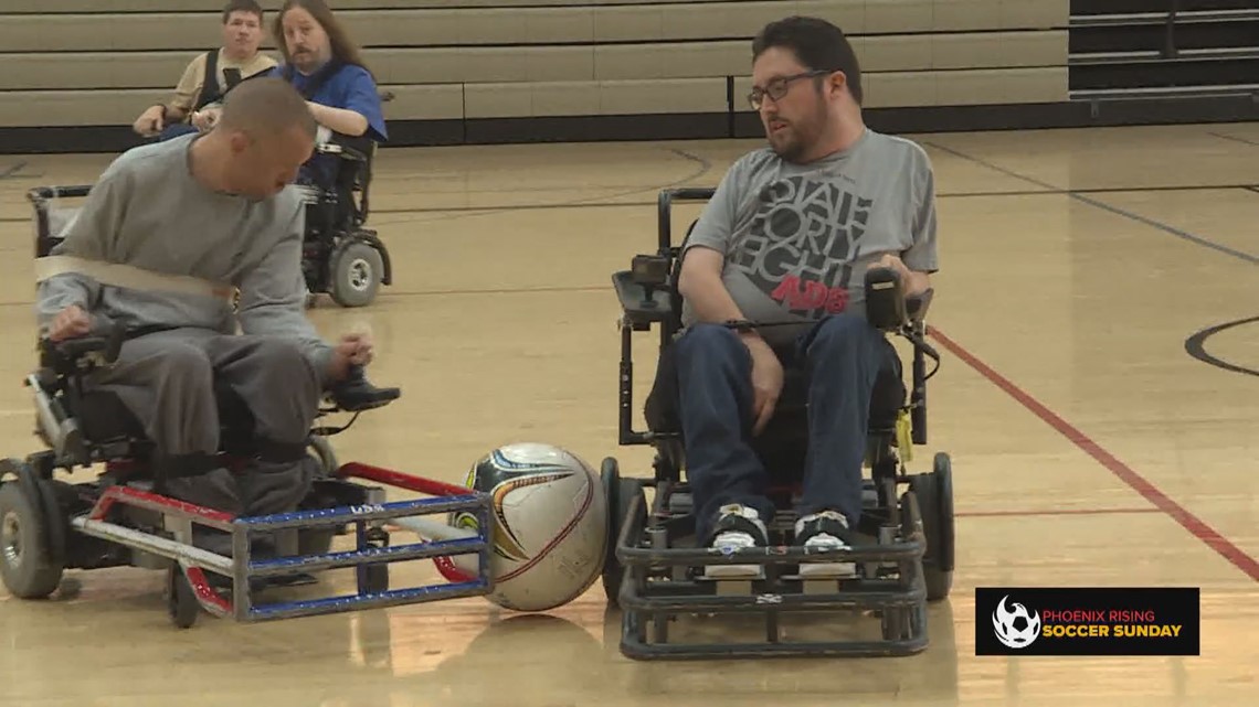 Rising Up: Power soccer for athletes with disabilities | 12news.com