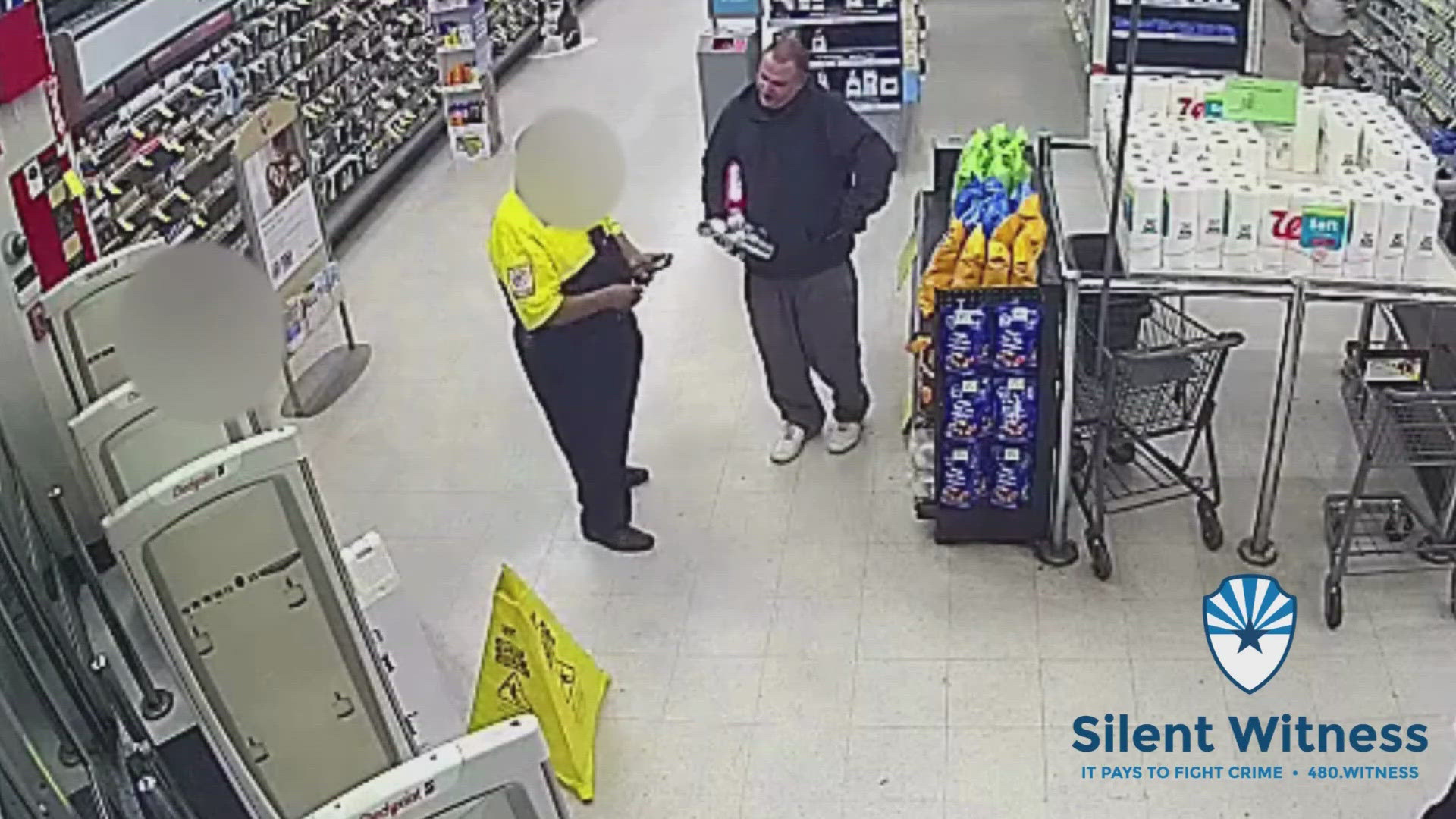 Police looking for man who pulled knife on Walgreens security guard ...