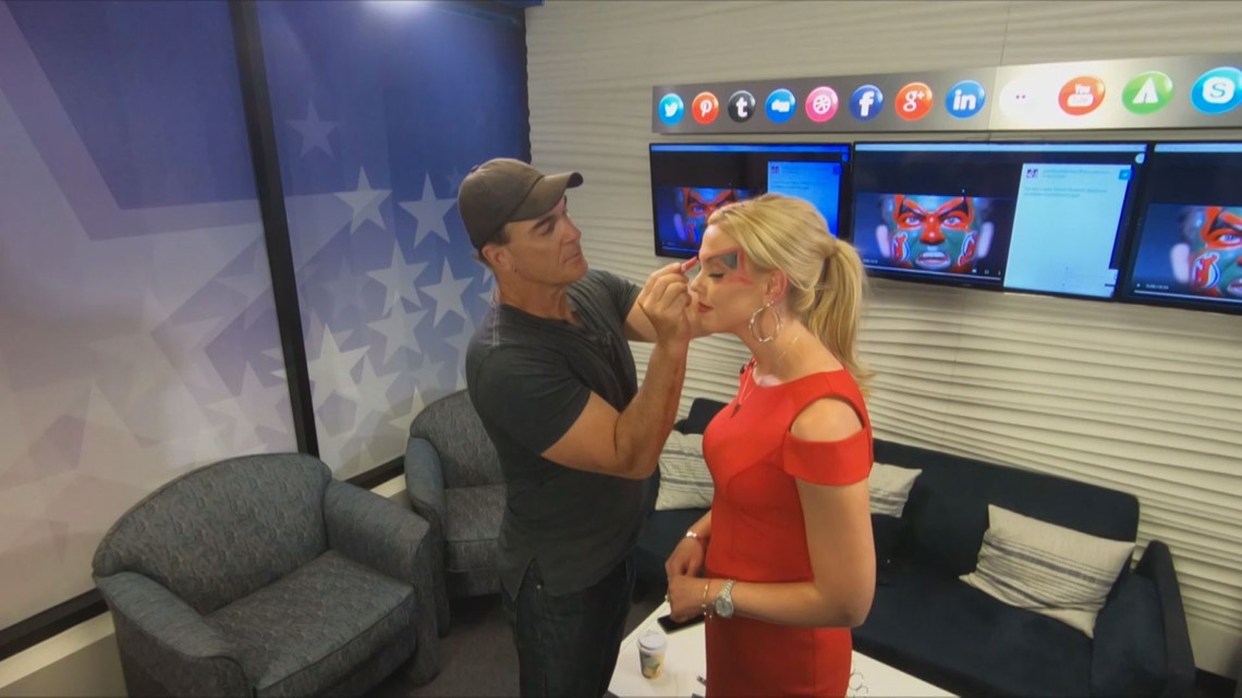 Seinfeld’s 'Puddy' paints Krystle Henderson’s face before Tempe Improv ...