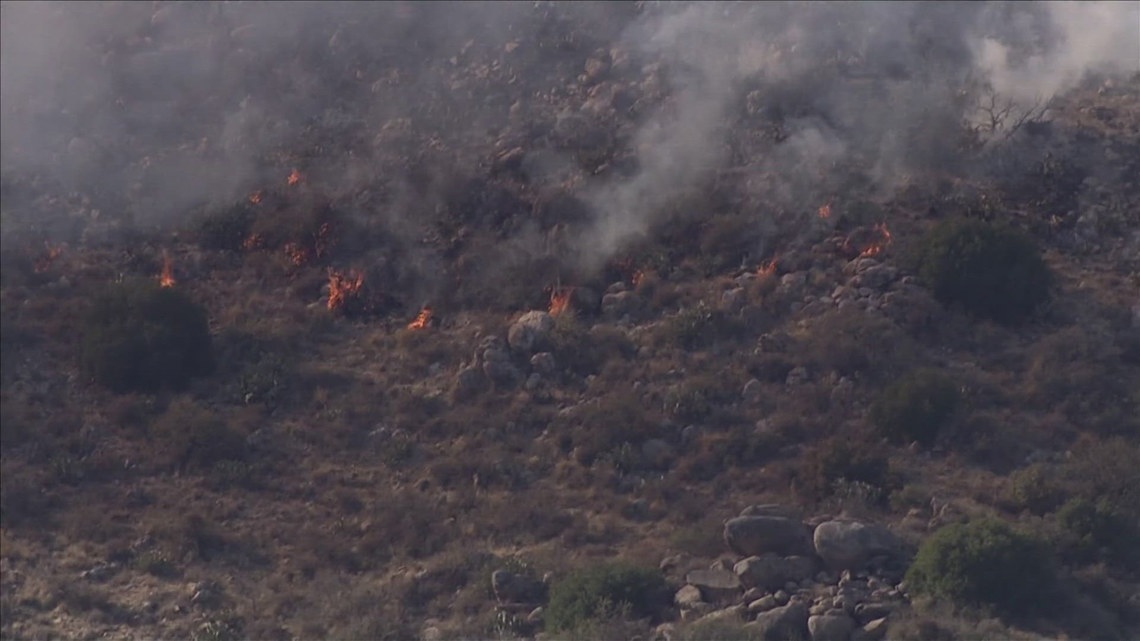 Crews have responded to a 200 acre fire burning near Black Canyon City ...
