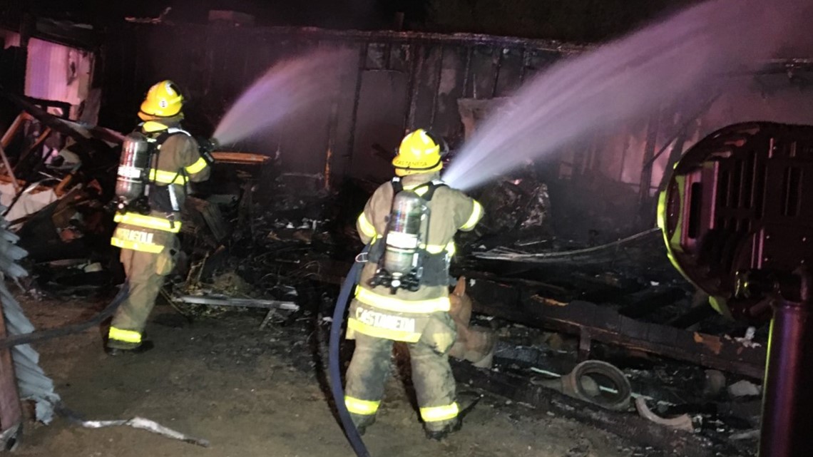 Woman found dead in Apache Junction mobile home fire | 12news.com