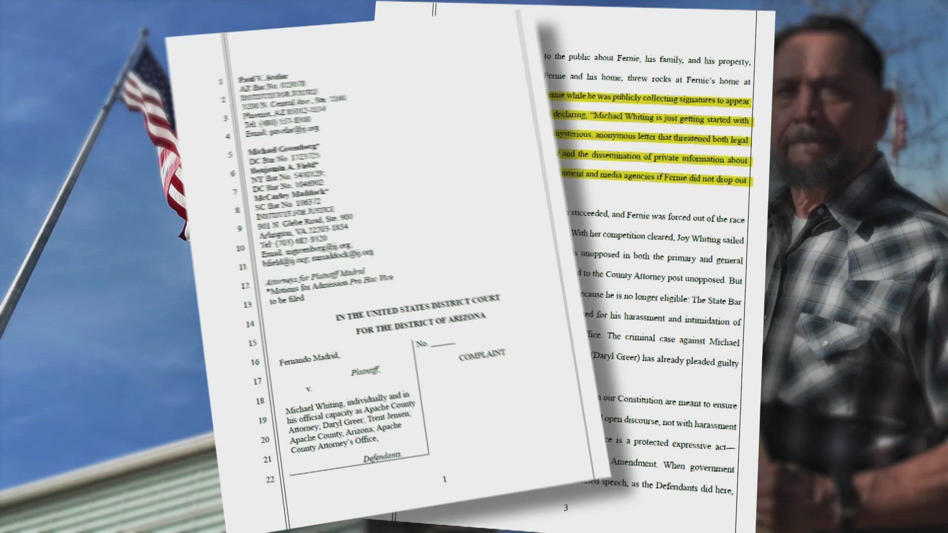 Former Arizona prosecutor faces federal lawsuit over election ...