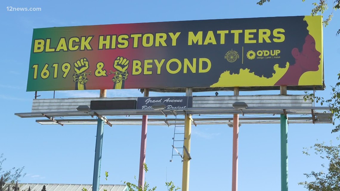 Once-controversial Phoenix billboard gets inspiring new look | 12news.com